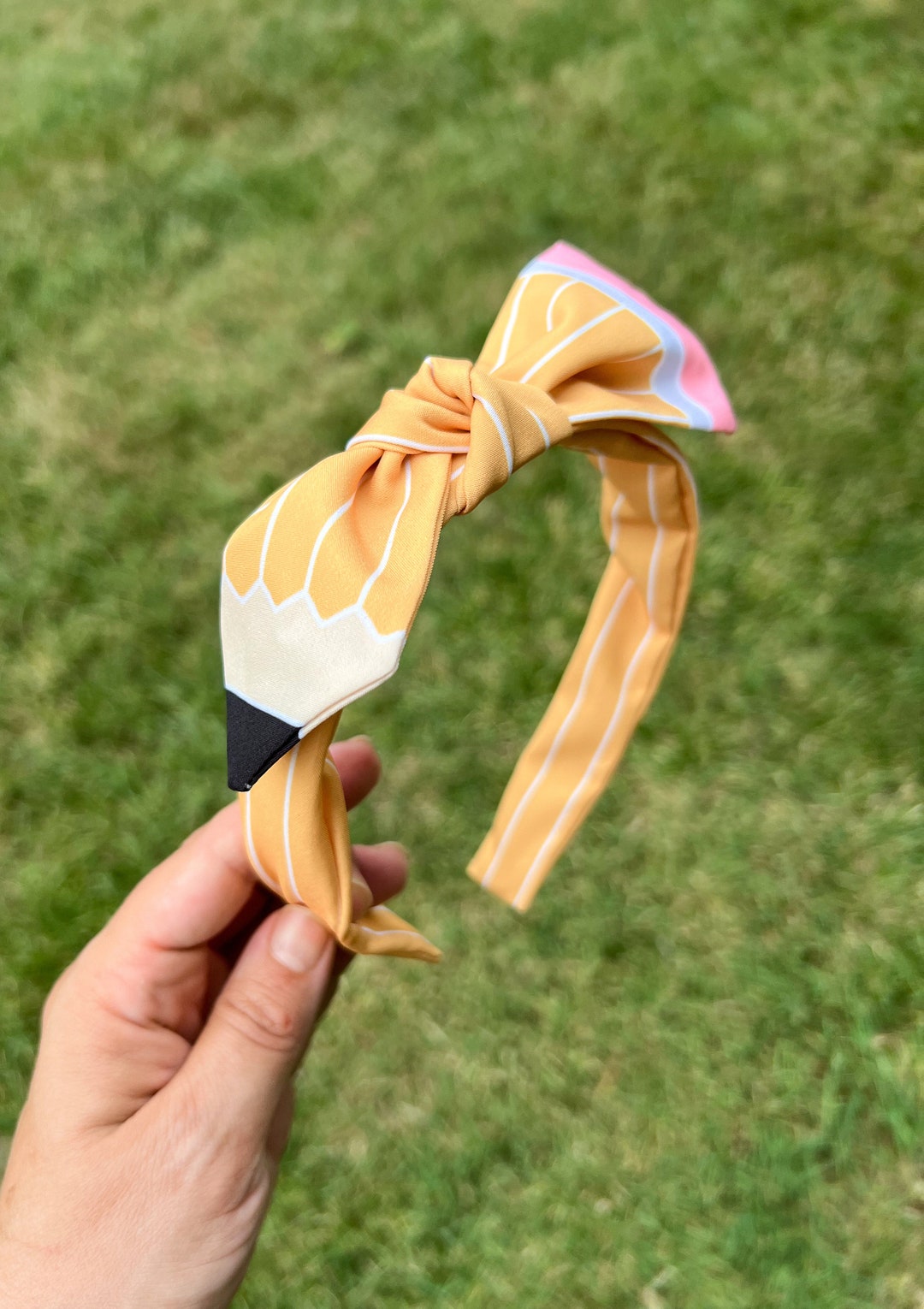 Pencil Headband, Preschool Headband, Back to School Outfit for Girl ...