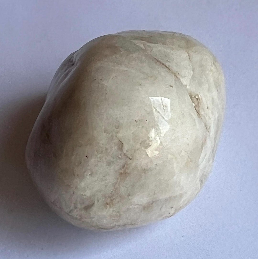 Desert Calm Stone – Waxed River Rock for Meditation, Relaxation ...