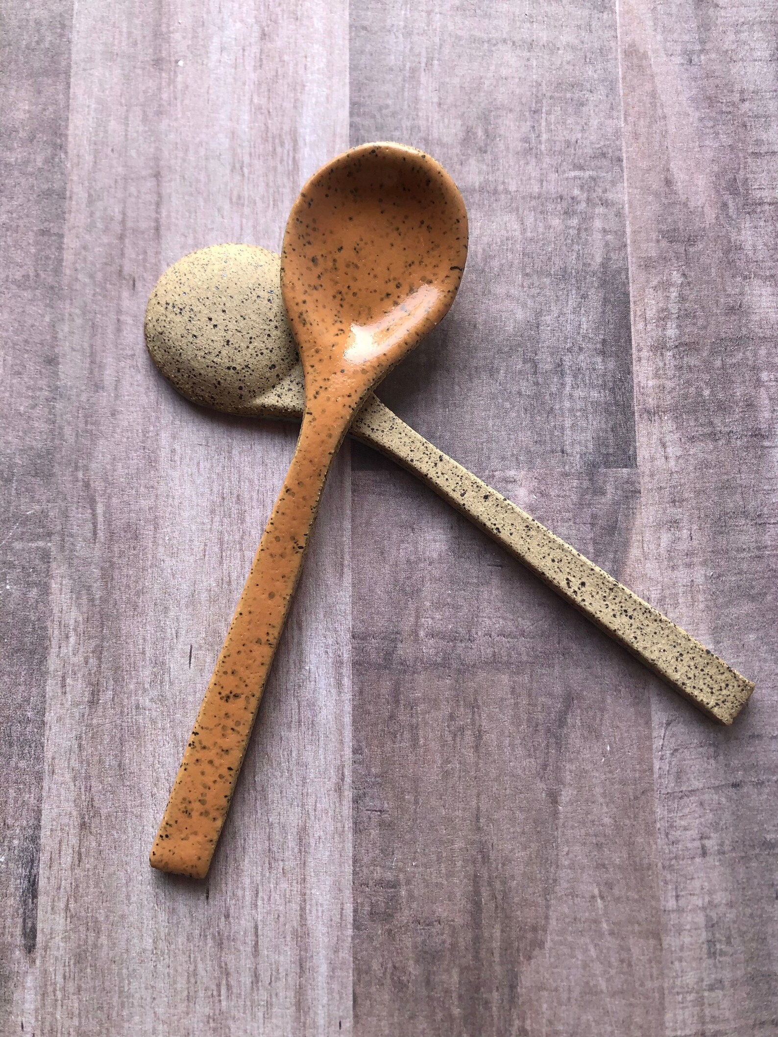 Colorful Ceramic Spoons | Etsy