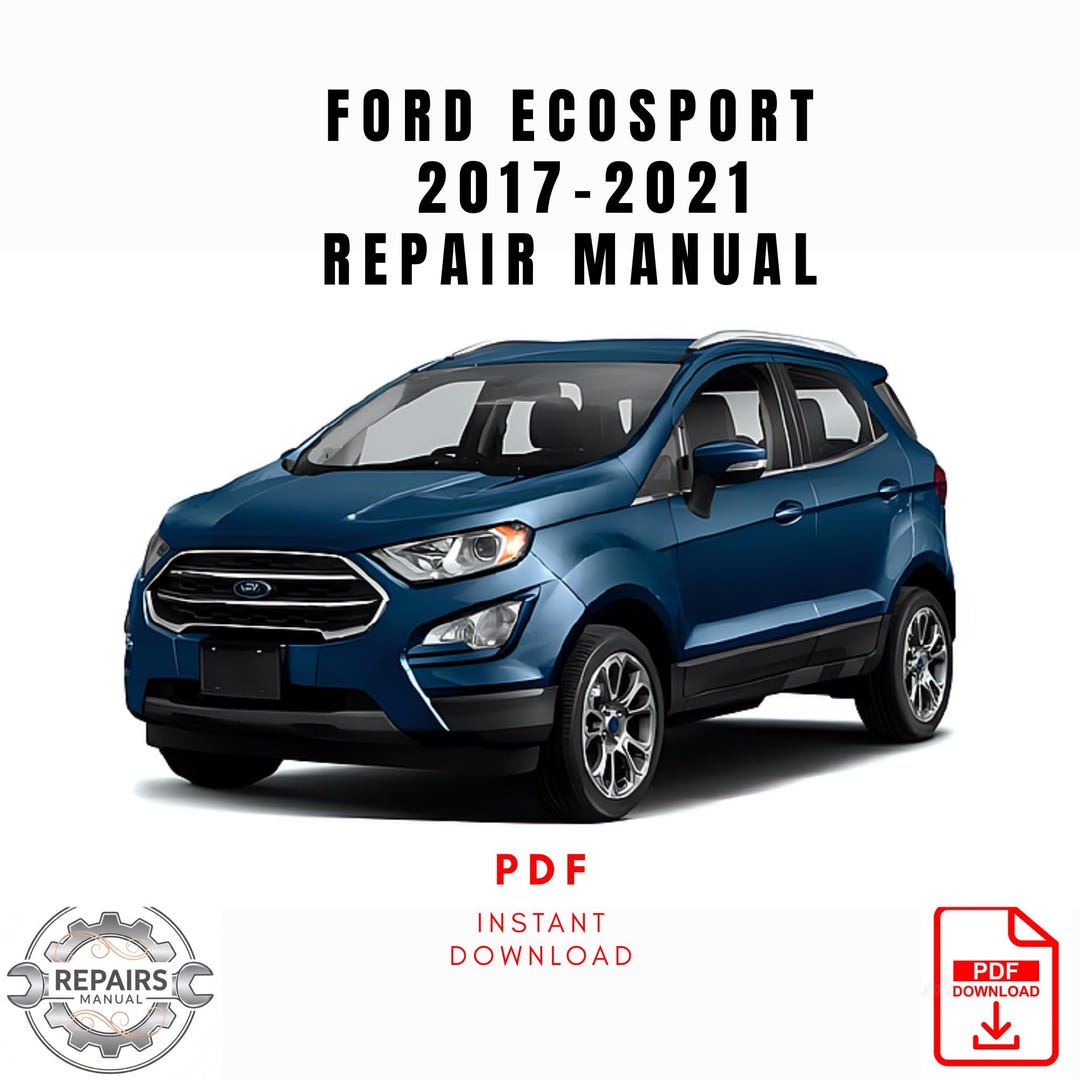 Bedienungsanleitung Ford Ecosport 2019 Pdf