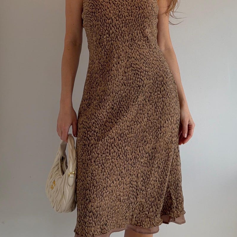 Vintage Silk Grunge Dress - Etsy