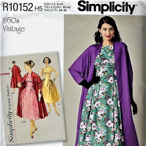 Simplicity Reprinted Sewing Pattern 8731/R10152 Misses' - Etsy