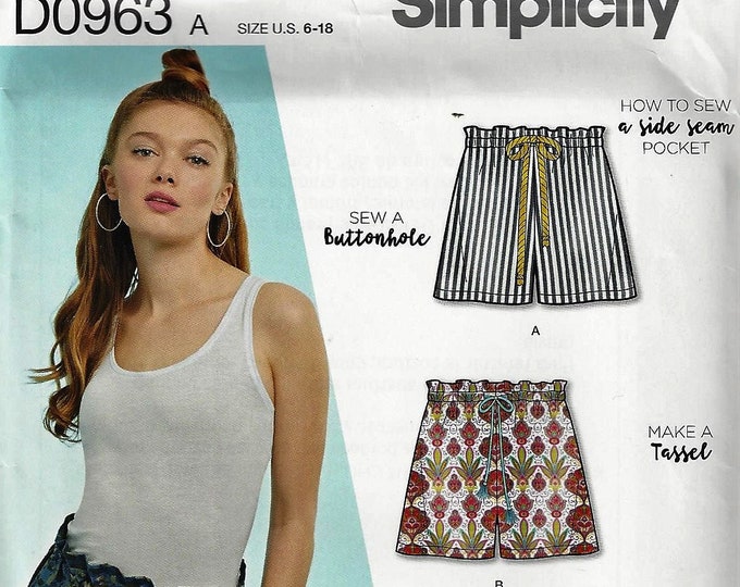 Simplicity Pattern 8651learn to Sew the Trendsmisses' Sz 6-18misses ...