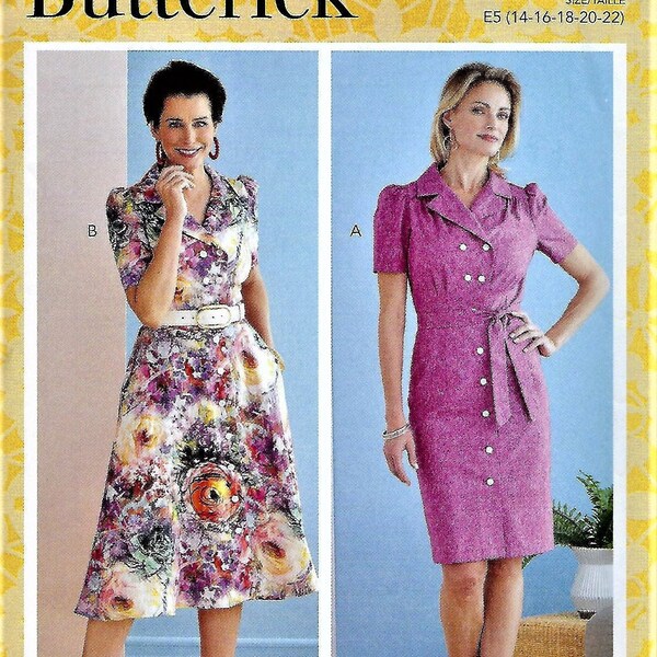 Button Front Dress - Etsy