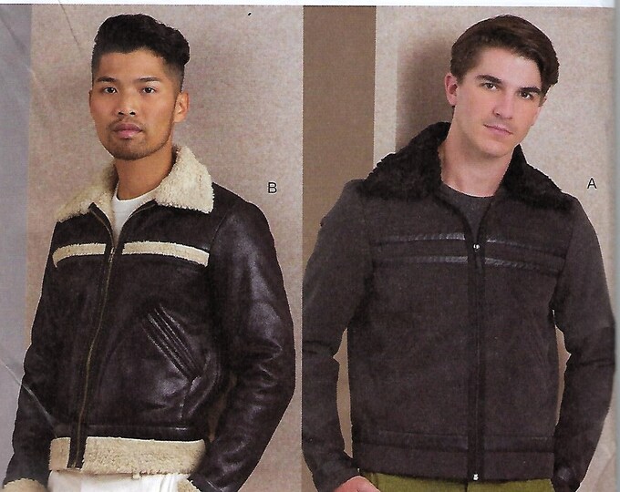 Vogue Designer Ron Collins Pattern #V1995 Men’s Jackets~men's Sz 34-42 ...