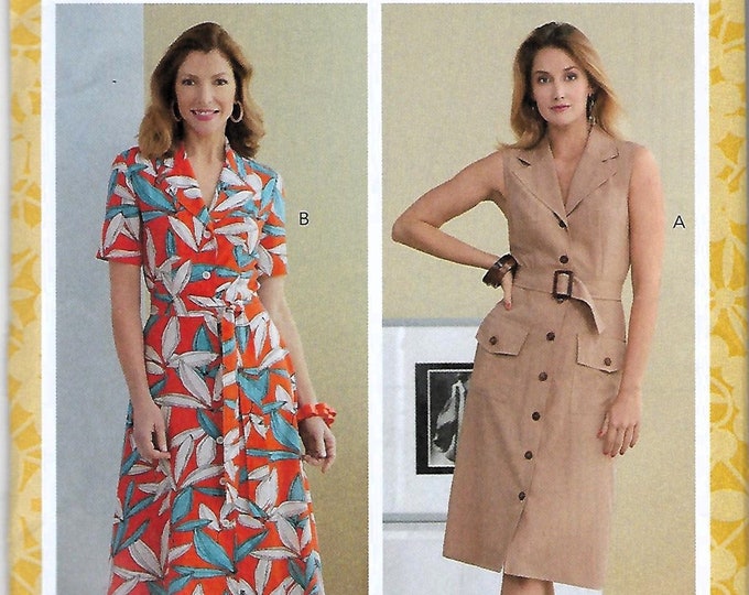 Butterick Pattern B6762 Misses' Dress & Beltmisses Sz 6-14 uncut F ...