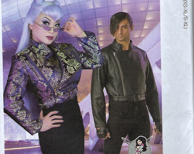 Mccall’s Yaya Han Costume Pattern #m8188~unisex MOTO Jacket~unisex Sz ...