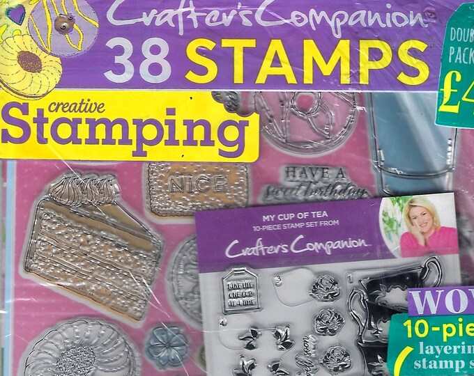 Newcreative Stampingissue 122free Crafter's Companion 38 Stamps - Etsy