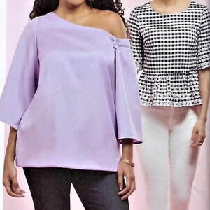 Simplicity Easy to Sew Pattern #8647~misses'/women's Easy Tops ~womens ...