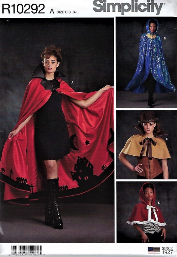 Simplicity Costume Pattern 9008/r10292cosplaymisses' | Etsy