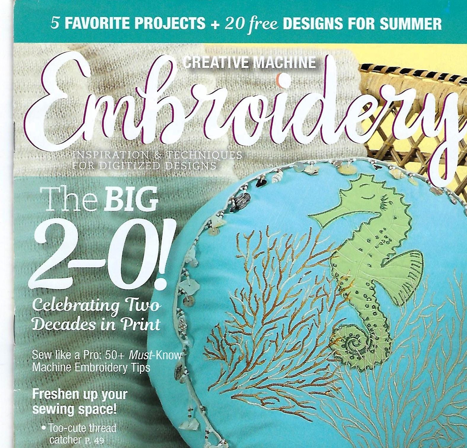 Creative Machine Embroidery~newold Stock~summer 2021~inspiration and ...