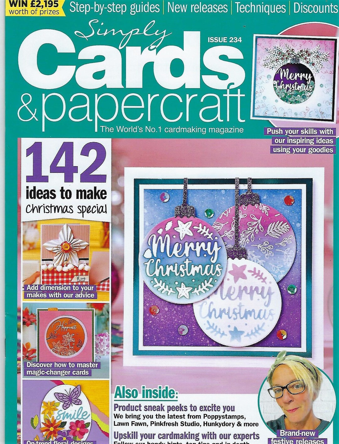 Brand New~"simply CARDS & Papercraft"~#234 Aug 2022~chloe's Collection ...