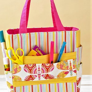 Simplicity Pattern 1385art Caddies, Lunch Bags and Snack Bagone Szuncut ...