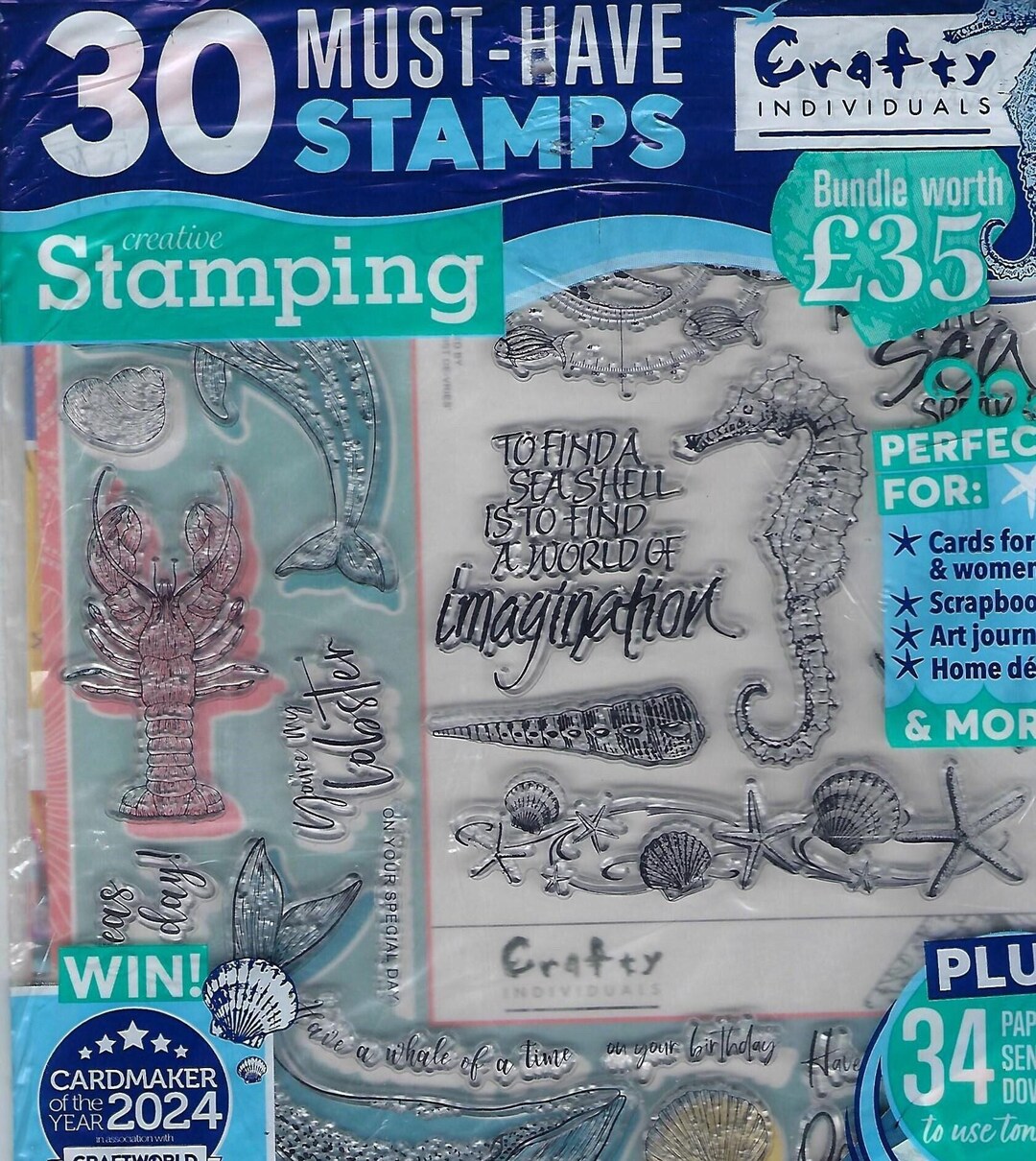 CREATIVE STAMPING MAGAZINE ~issue #135 May 2024~30 Must Have Marine ...
