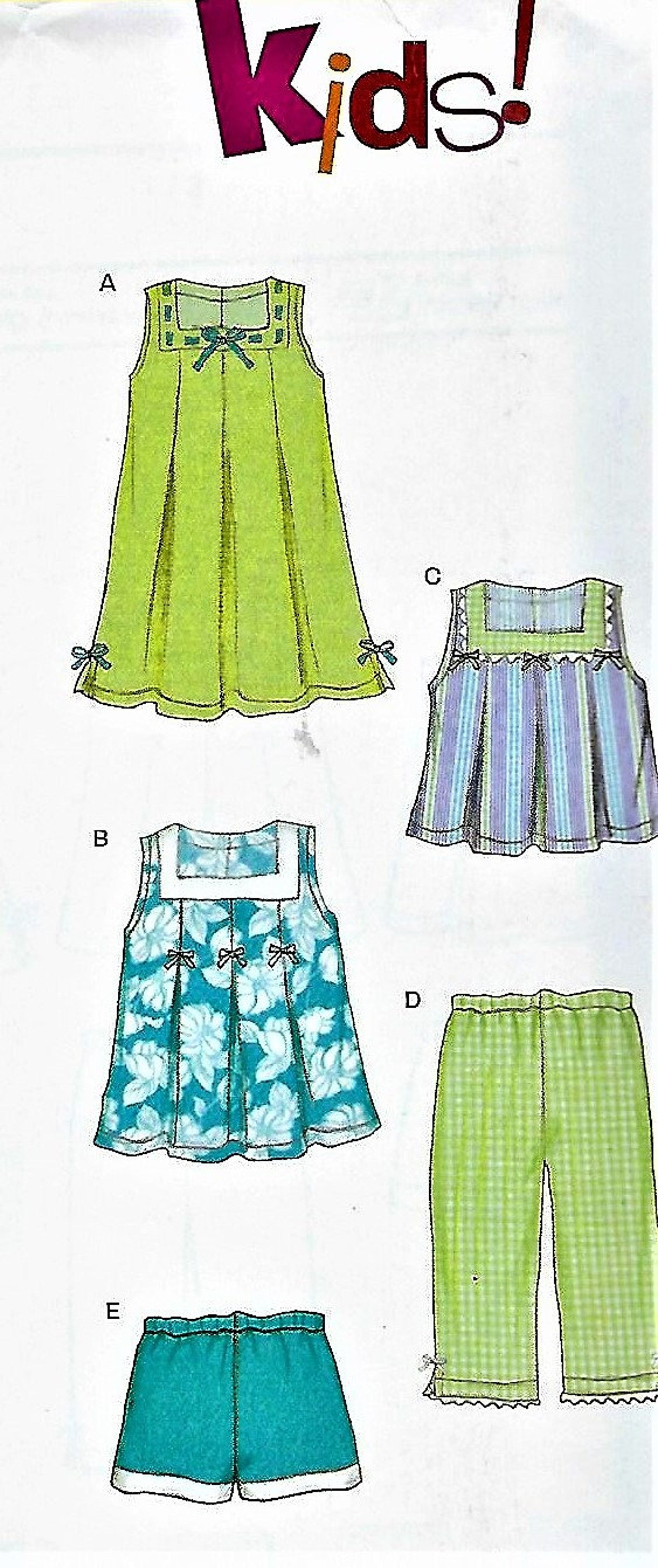 Simplicity New Look Kids 6473child/baby Outfittoddlers - Etsy