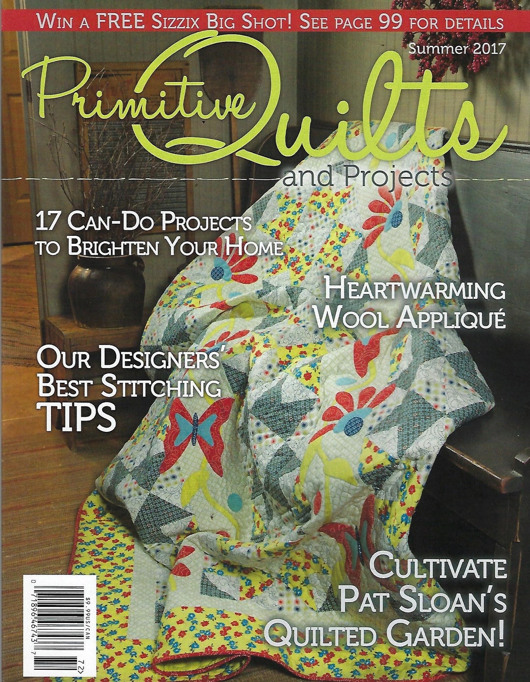 New Old Stockprimative QUILTS & Projectssummer 201717 Can-do Designs - Etsy