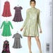 Simplicity Pattern 8793/r10027misses' Tunic With Knit Leggingsmisses Sz ...