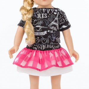 Simplicity Pattern #8315~18" Parisian Chef Doll Clothes~one Sz~uncut F ...