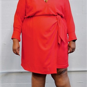 Simplicity Mimi G Pattern #9540/r11372~women's Wrap Dresses~womens' Sz ...