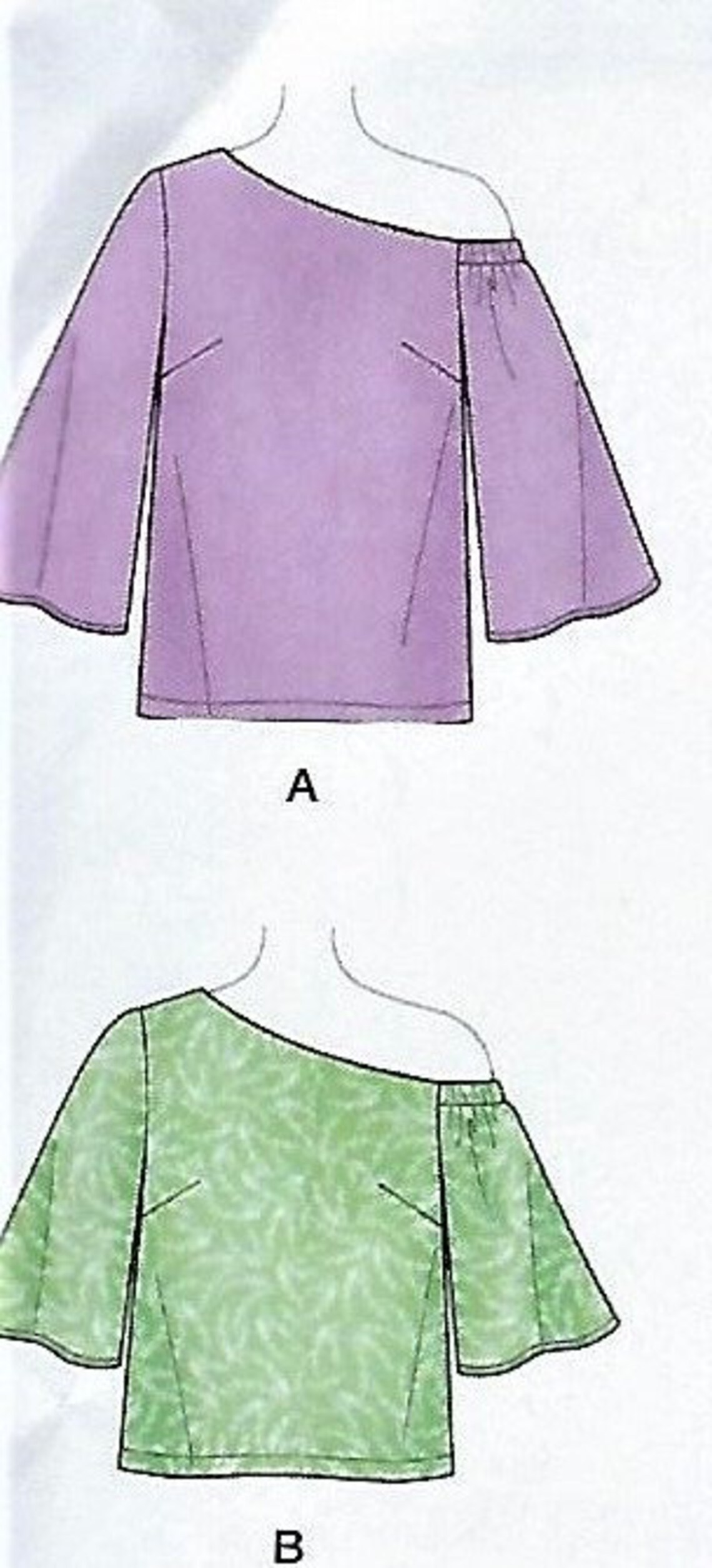 Simplicity Easy to Sew Pattern #8647~misses'/women's Easy Tops ~womens ...