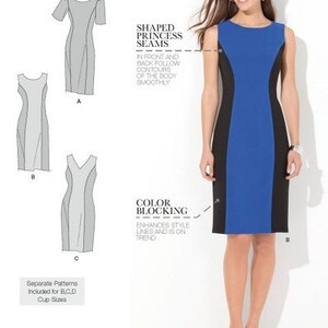 Simplicity Pattern #1586~ Misses' & Plus Size Amazing Fit Dress~ Womens ...