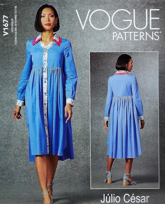 Vogue Julio Cesar Designer Pattern v1677misses Dress | Etsy