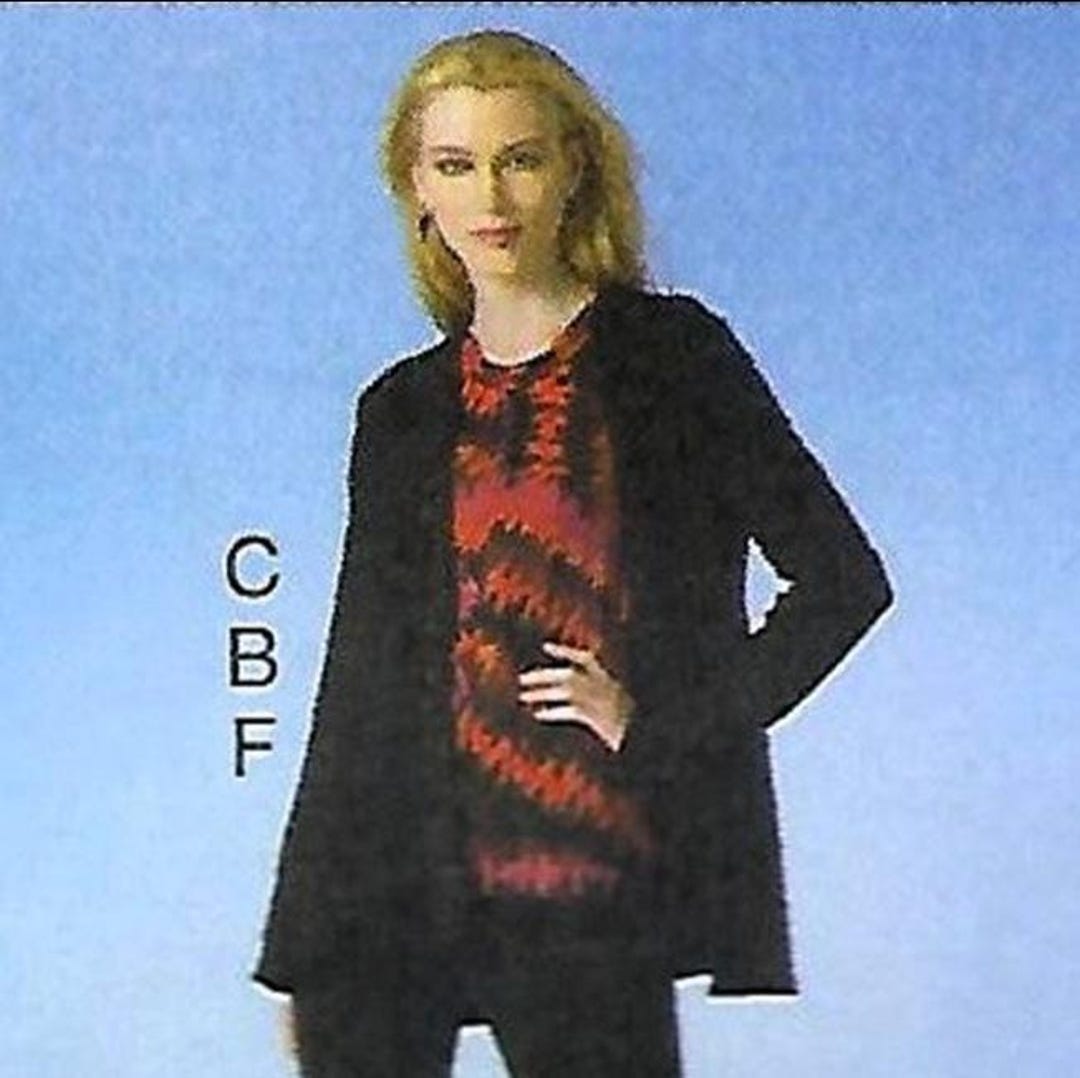 Mccall's Pattern #m7059~palmer Pletsch Misses' Vest, Jacket, Tops ...