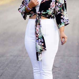 Simplicity Mimi G Pattern8655/r11396misses High Waisted Slim - Etsy