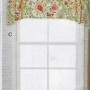Simplicity Pattern # 8355 Window Treatments-inc Valances- Fits Windows ...
