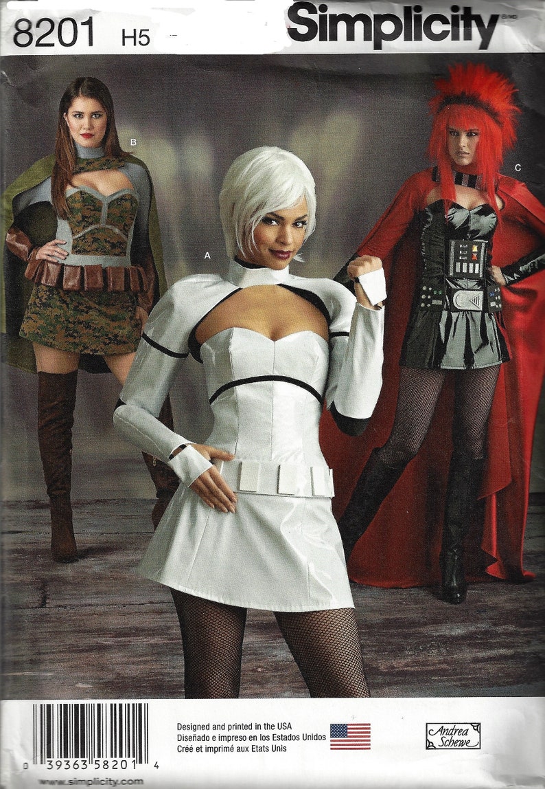 Simplicity Andrea Schewe Pattern 8201misses' - Etsy