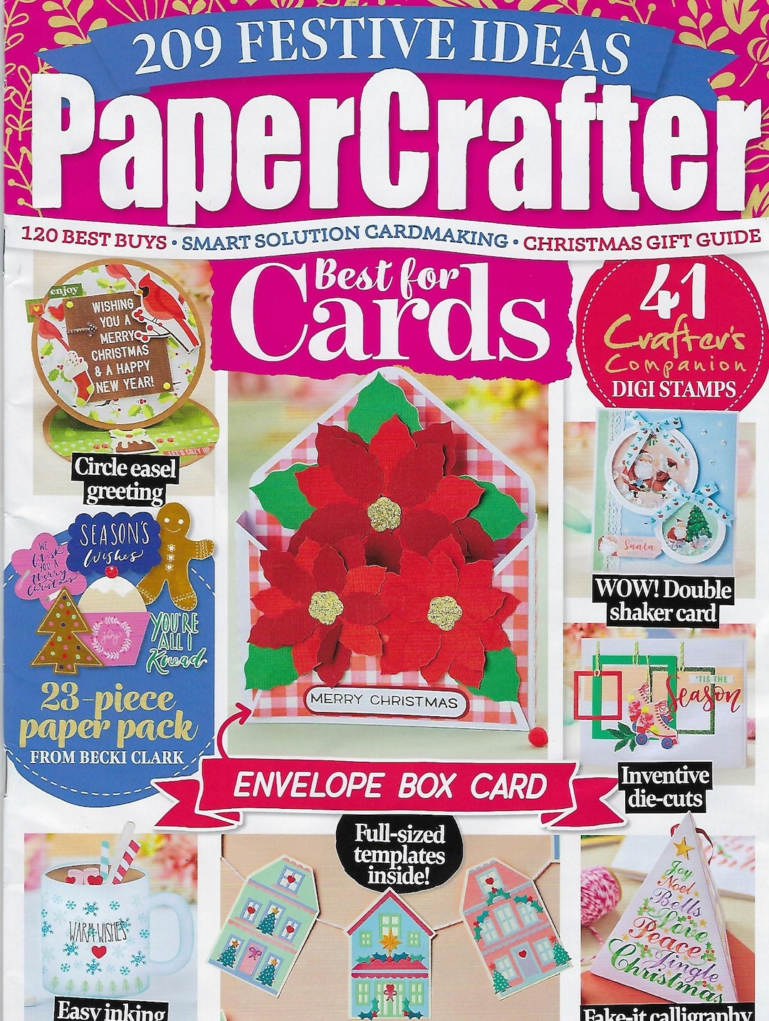 Paper Crafter Magazine #167~new Old Stock From Nov 2021~41 Great ...