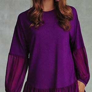 Simplicity Pattern 8793/r10027misses' Tunic With Knit Leggingsmisses Sz ...