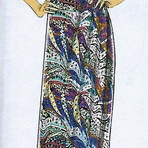 Mccalls OOP NICOLE MILLER Pattern #m7567~misses' Wrap-style Dresses and ...