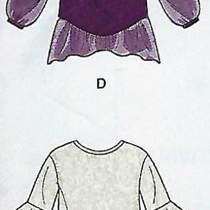 Simplicity Pattern 8793/r10027misses' Tunic With Knit Leggingsmisses Sz ...