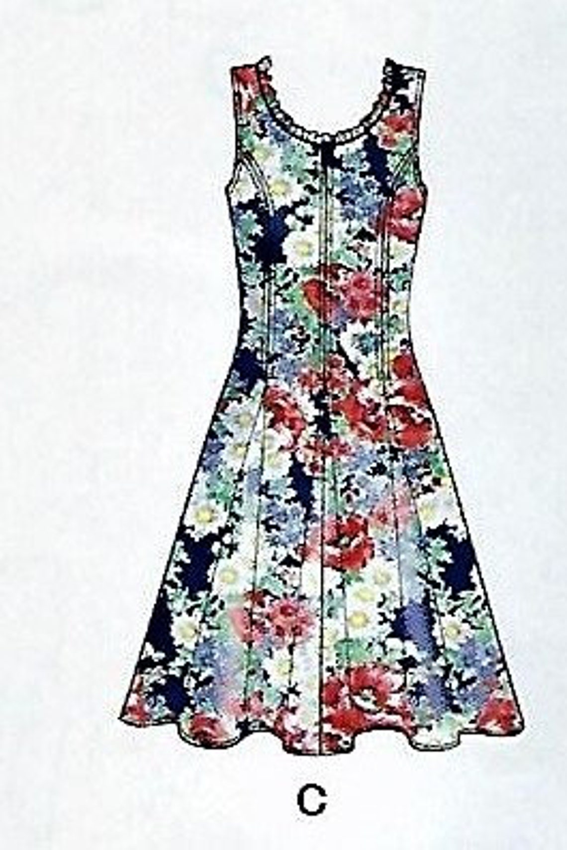 Simplicity New Look Pattern 6593/R10068 misses' Princess - Etsy UK