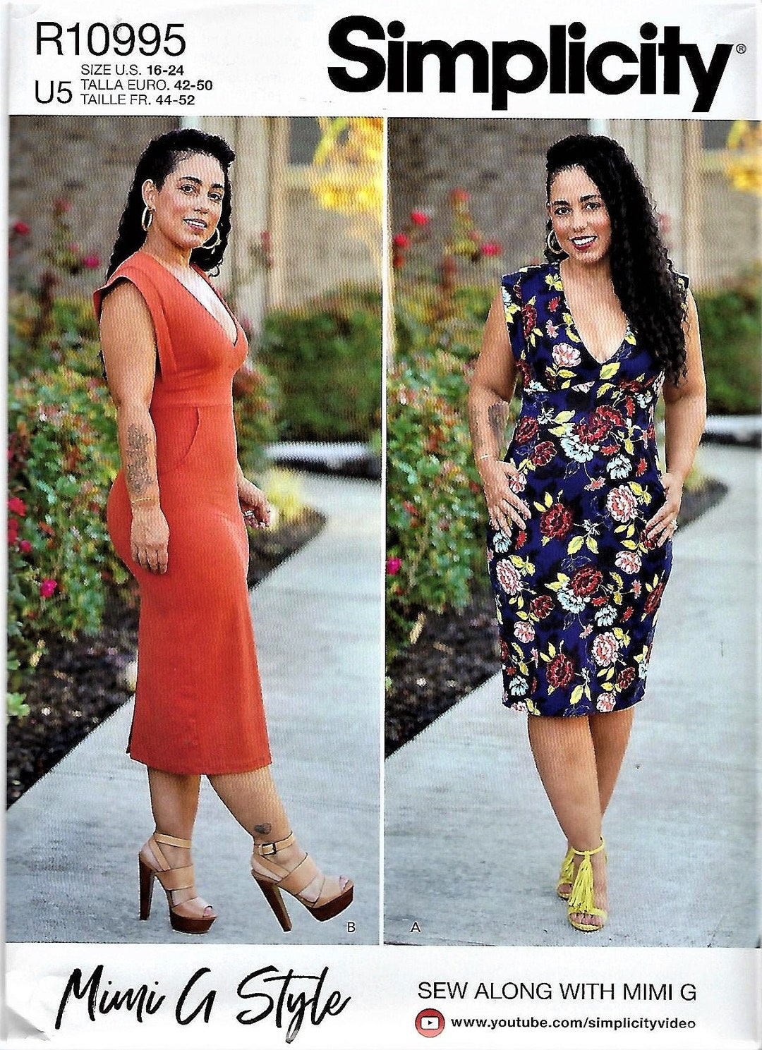 Simplicity Mimi G Style Pattern #9261/r10995~misses Mimi G Style ...