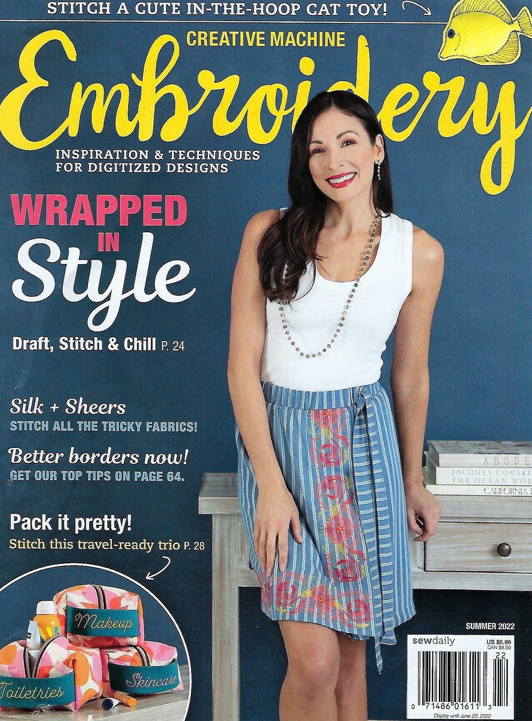 Brand New~"creative MACHINE Embroidery~summer2022~digitized Designs - Etsy