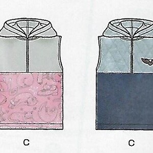 New Look Sewing Pattern #6590/h0181~children's Pullover Vest or Top ...