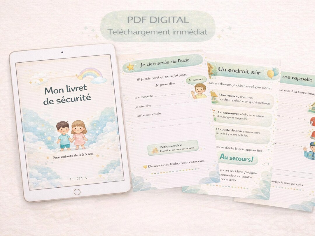 Printable PDF Activities for Children Aged 3-5 – Child Autonomy – Self ...