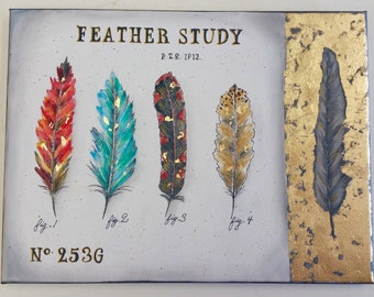 Feather Study (with Photos) | Etsy