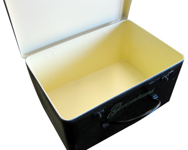 Geranium Tin Box, A Hand Painted Metal Box - Etsy