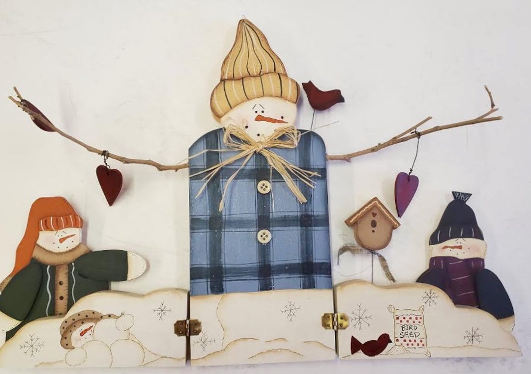 Snowman Panels - Etsy
