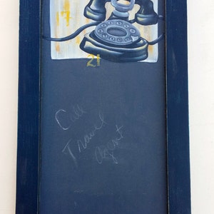 Telephone Chalk Board - Etsy