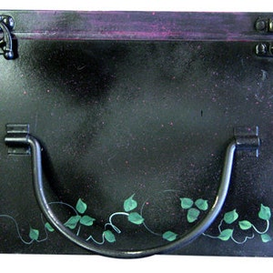 Gardeners Tin Box, A Hand Painted Metal Box - Etsy