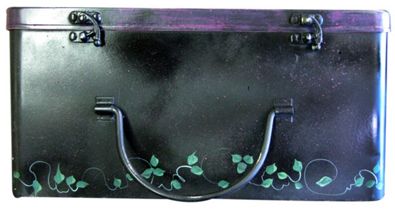 Gardeners Tin Box, A Hand Painted Metal Box - Etsy