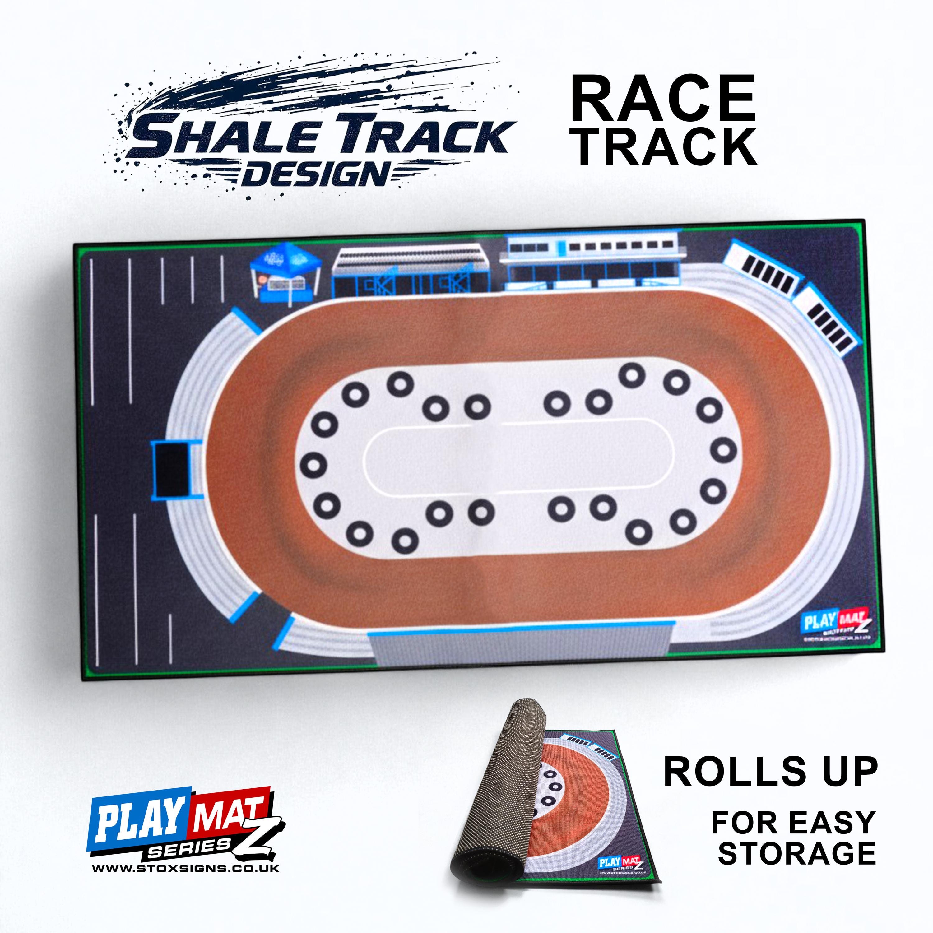 Shale Track Brisca Stock Car Race Track Play Mat - Etsy