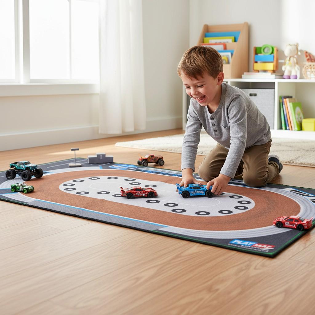 Shale Track Brisca Stock Car Race Track Play Mat - Etsy