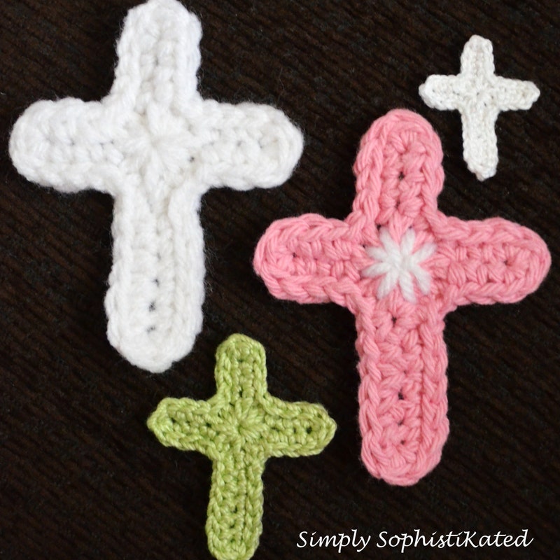 Crochet Cross - Etsy