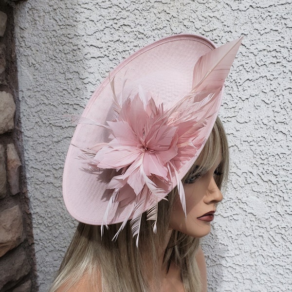 Pink Derby Hat - Etsy