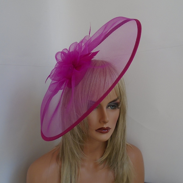 Pink Fascinator - Etsy